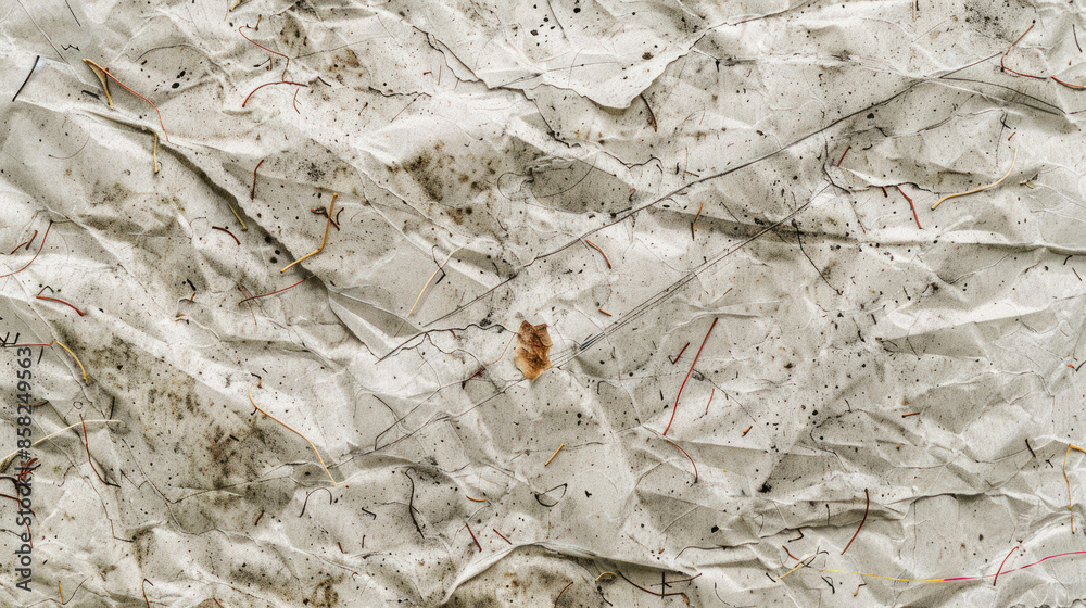 Recycled paper texture with visible fibers and flecks Stock Photo ...
