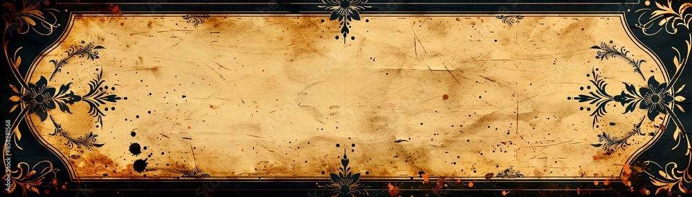 Dotted Line Border A simple dotted line border around the edges, with a ...