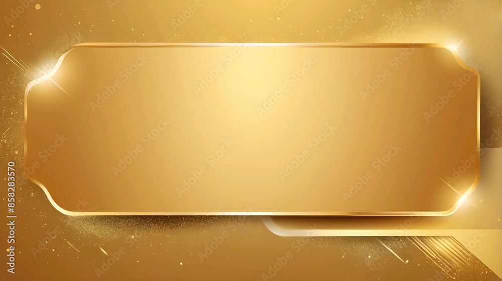 Gold background vector illustration lighting effect graphic for text ...