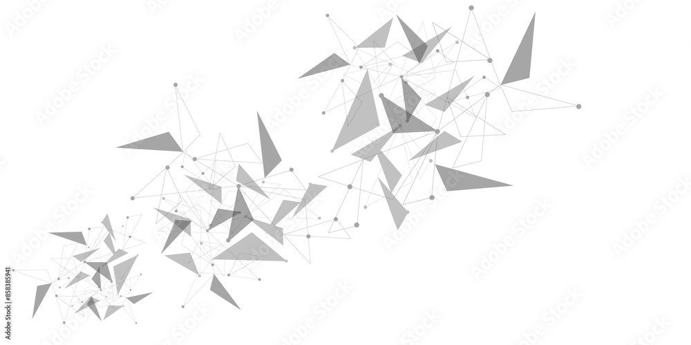 Vector Connect link background. global network technology concept ...