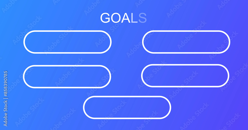 Corporate presentation slide background for different kinds of lists ...