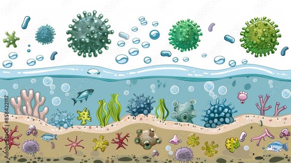 Impact of BPA on marine ecosystem effects on fish, algae, and other ...