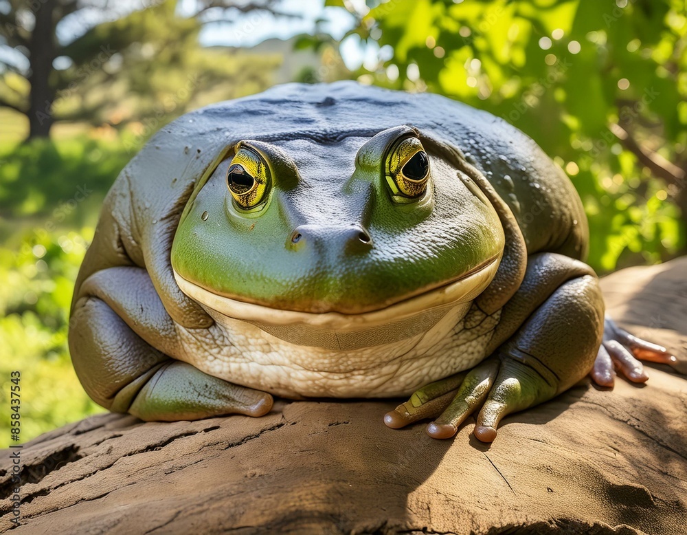The African bullfrog is one of the largest frogs on Earth. Also known ...
