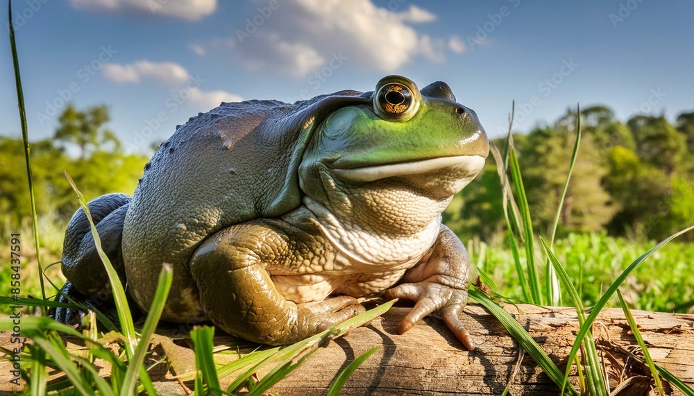 The African bullfrog is one of the largest frogs on Earth. Also known ...