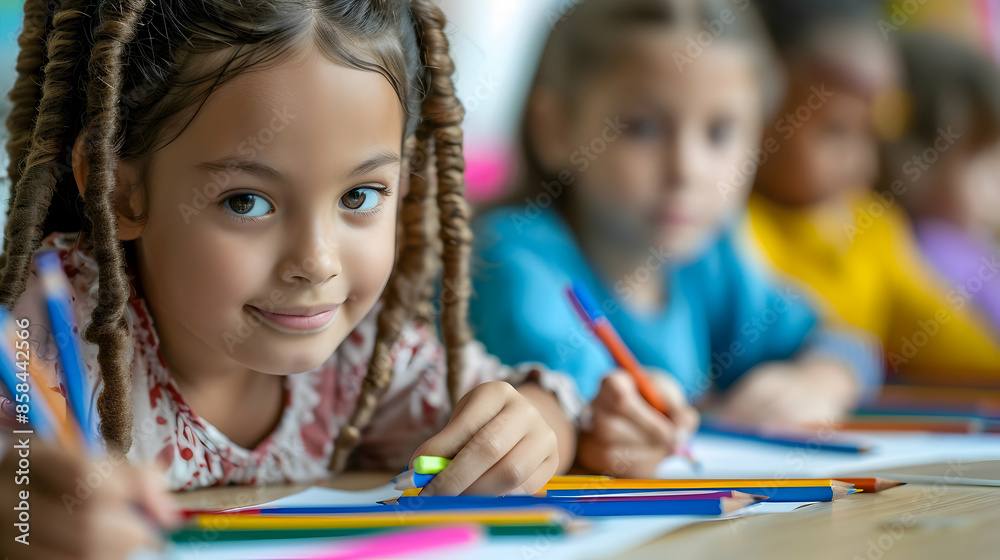 Back to school Kids student learning background kids student enjoying ...