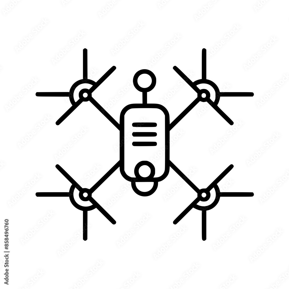 Drone icon, Drone illustration, drone png, drone svg, drone vector ...