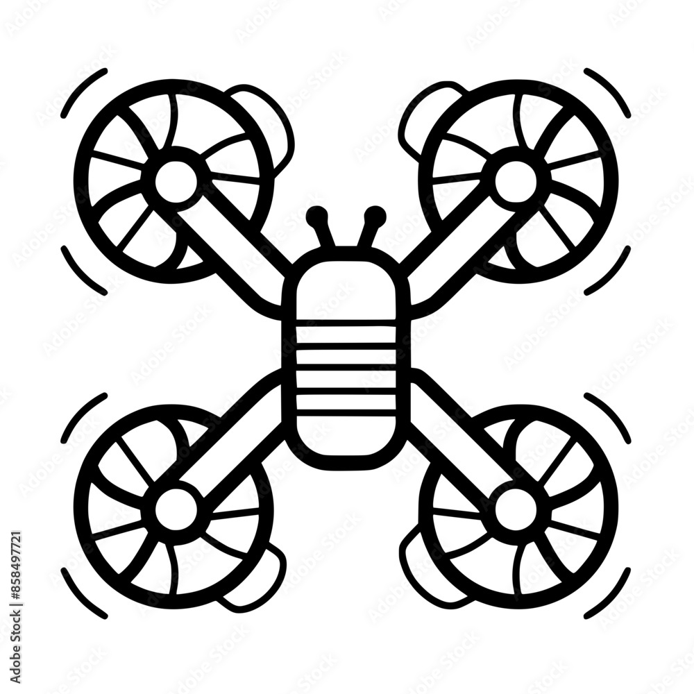 Drone icon, Drone illustration, drone png, drone svg, drone vector ...