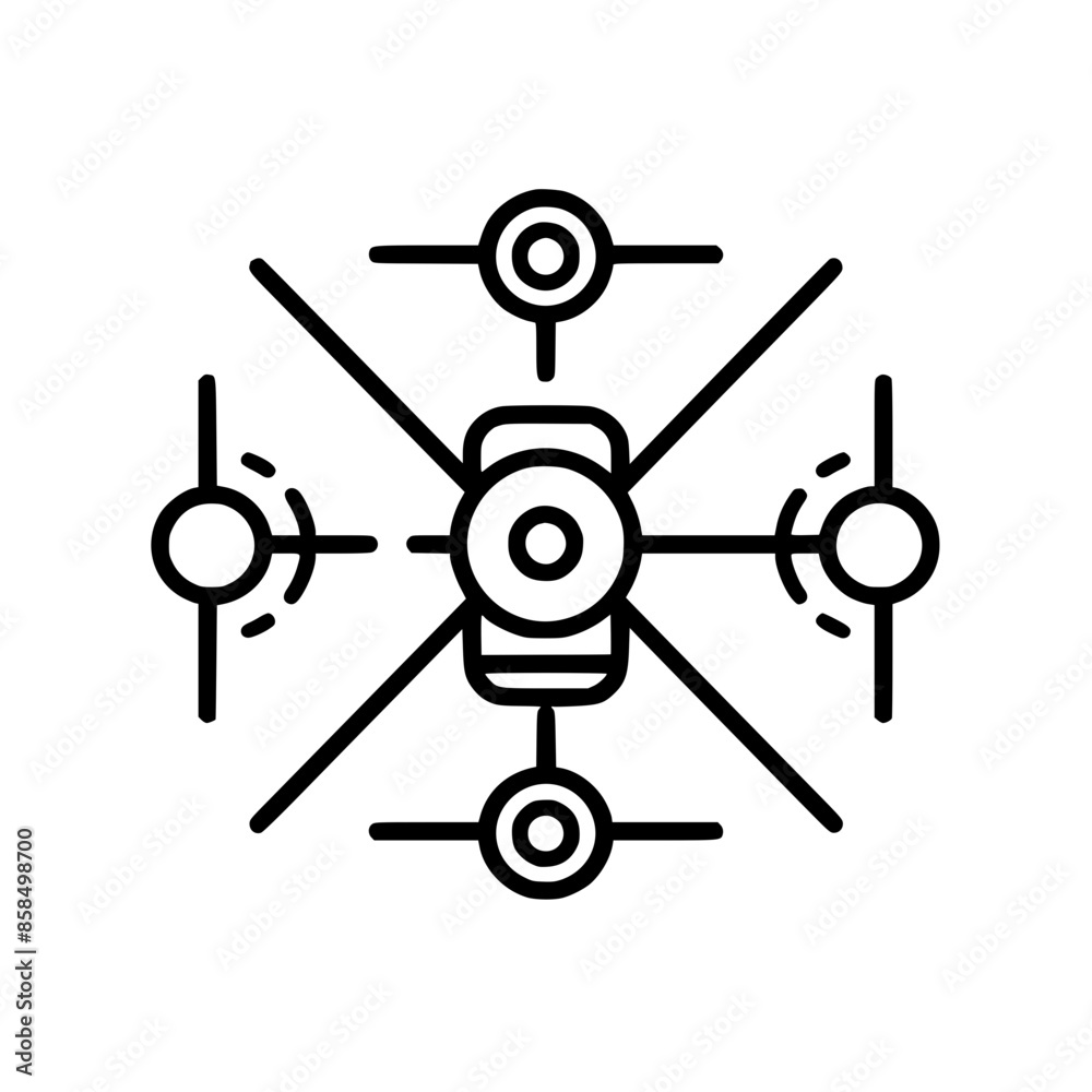 Drone icon, Drone illustration, drone png, drone svg, drone vector ...