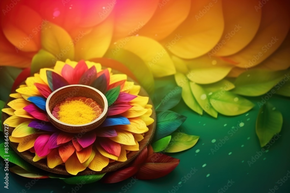 Happy Onam. An ancient Hindu festival of Kerala that celebrates rice ...