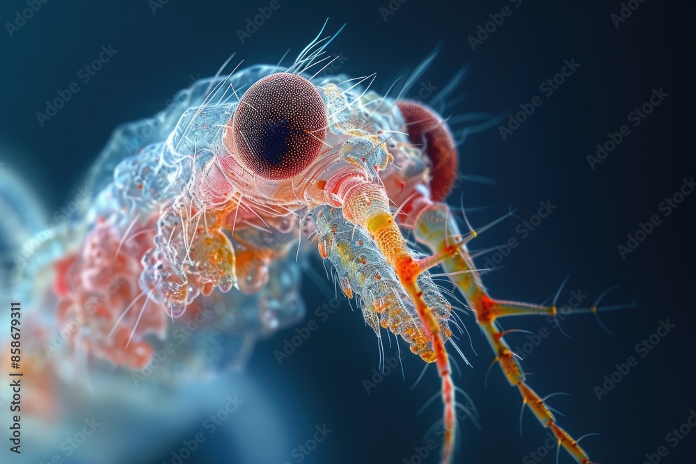 Microscopy images of malaria parasites within blood cells, featuring ...