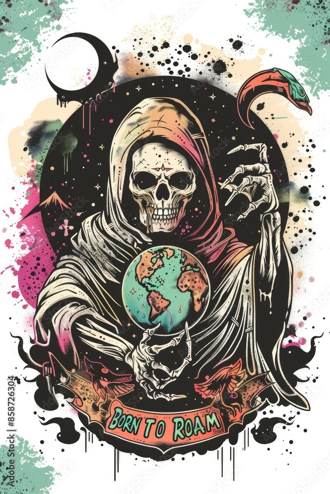 old school tattoos and metalcore asthetics with thick bold black ...