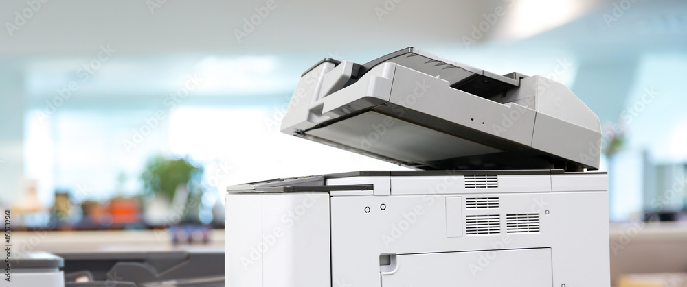 Photocopy or copier or photocopier machine office equipment workplace ...