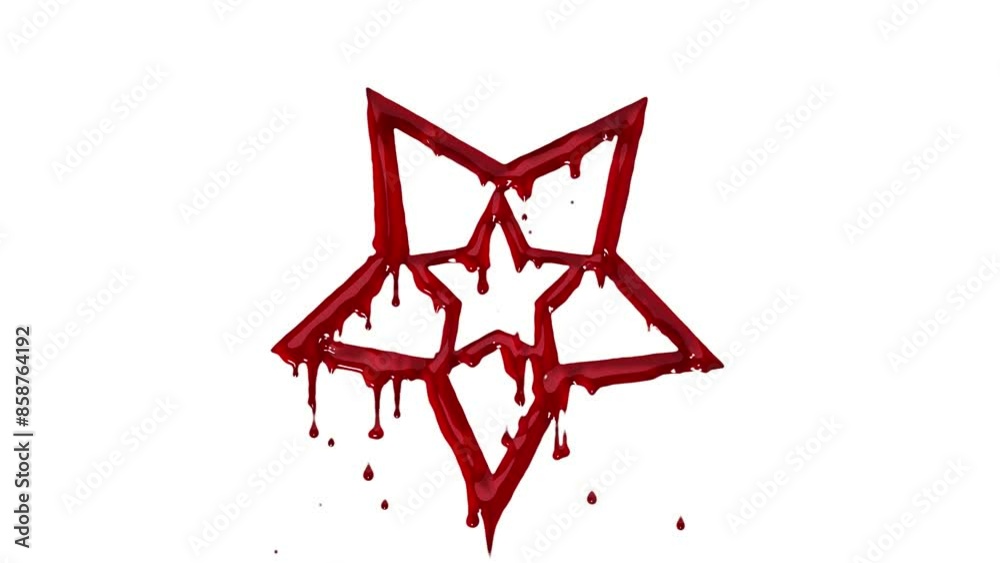 Blood drip set. Drop blood isloated white background. Happy Halloween ...