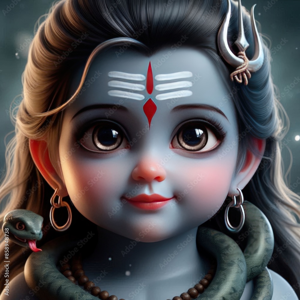 Maha Shivratri, a Hindu festival celebrated of Shiva Lord, Baby Shiva ...