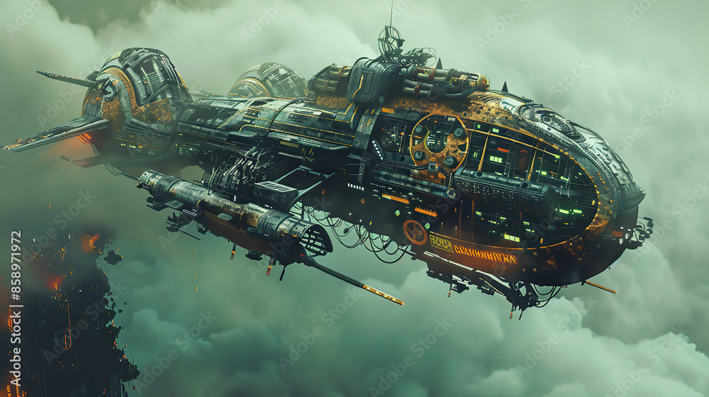 spaceship, spacecraft, starship, space vehicle, space cruiser ...