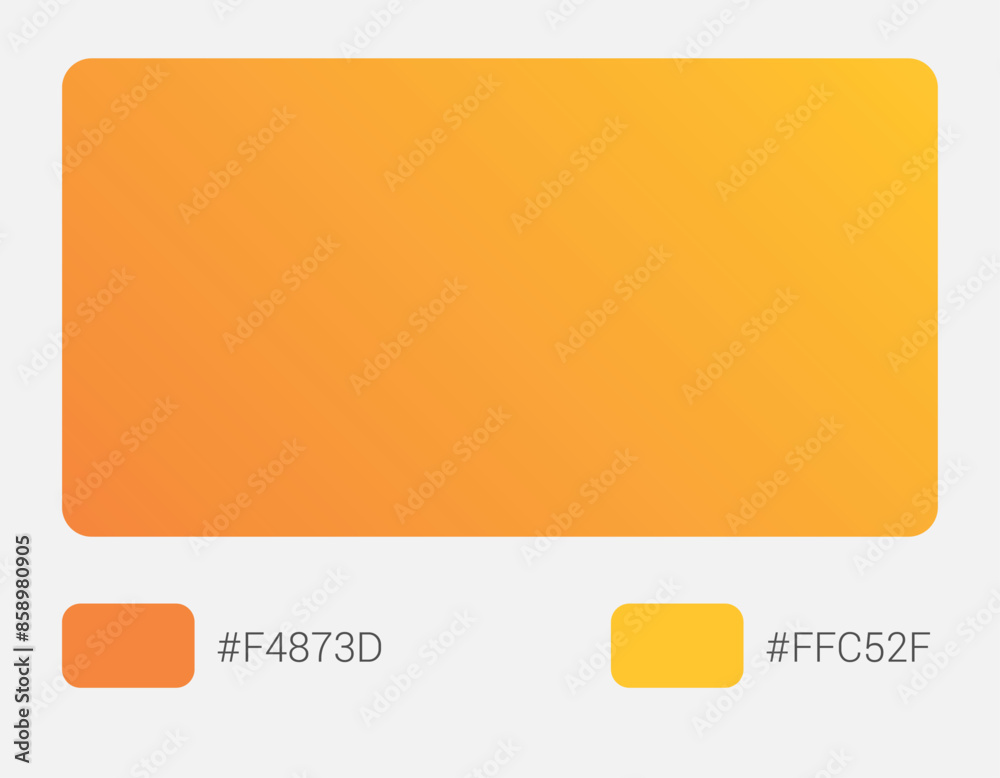 Gradient with color codes. Abstract background with gradient color ...
