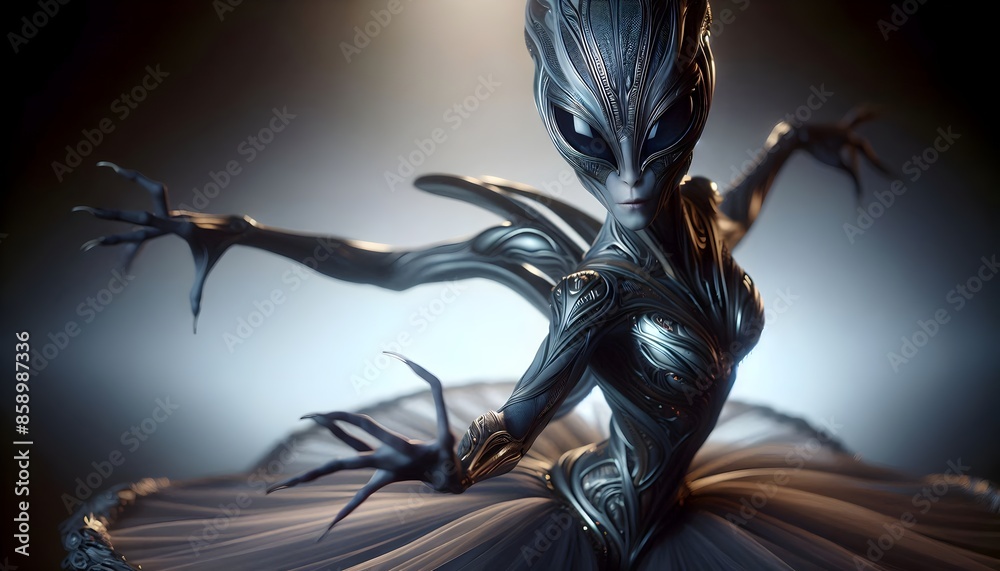 Aliens ancestrales, extraterrestre, ufo, arte, luces, platillo volador ...