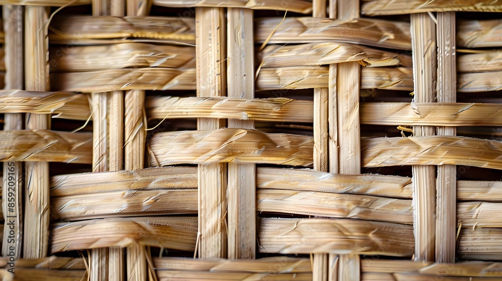 Handcrafted reed products showcasing traditional weaving techniques ...