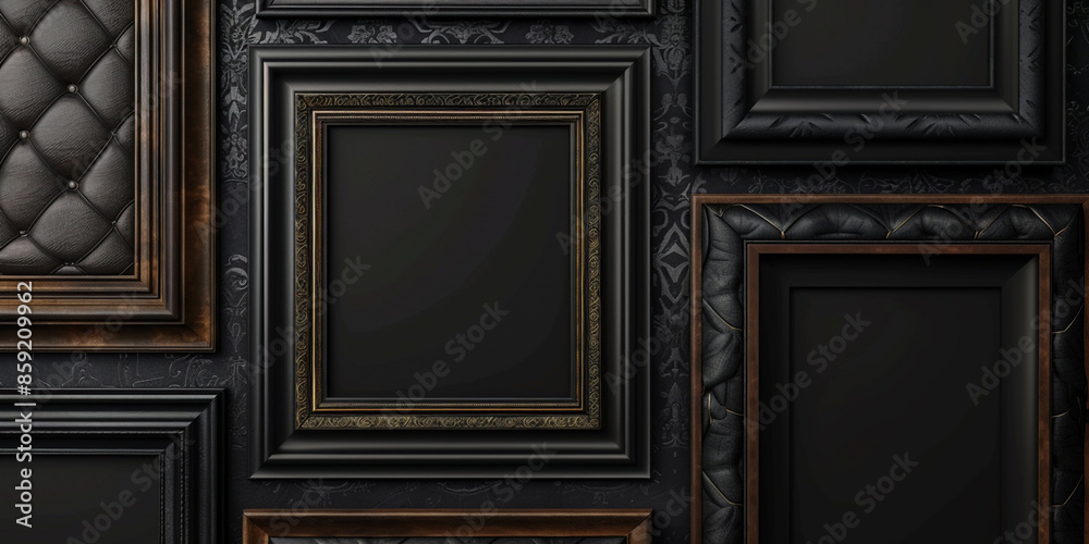 Black Wood Wall Background Wall Panels With A Black Background High ...