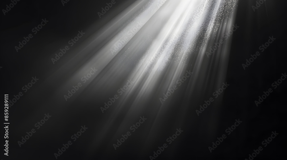 sun light overlay. sun rays overlay. sun rays light isolated on black ...