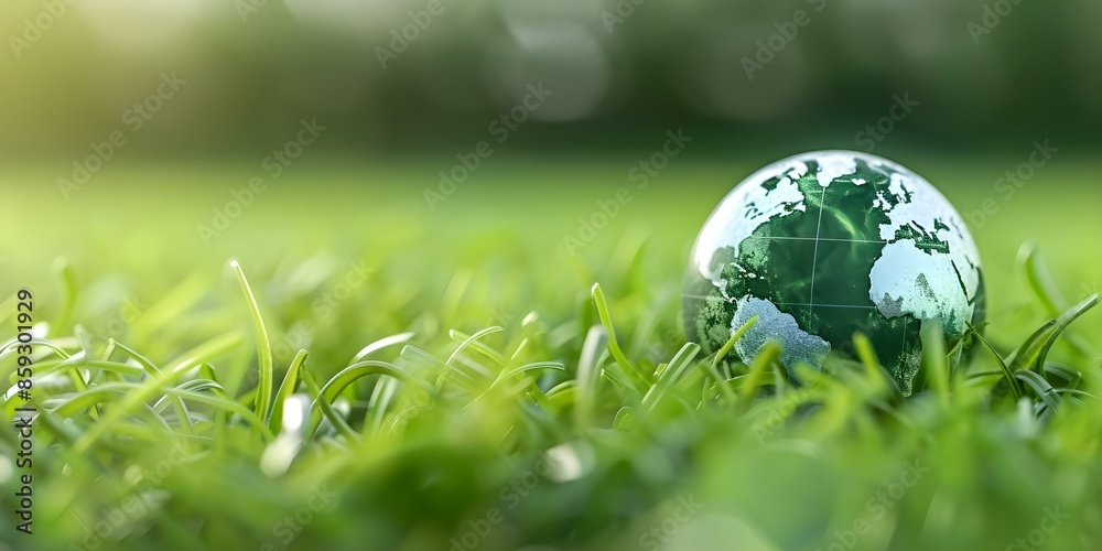 Artistic digital representation of Earth Day using technology and ...