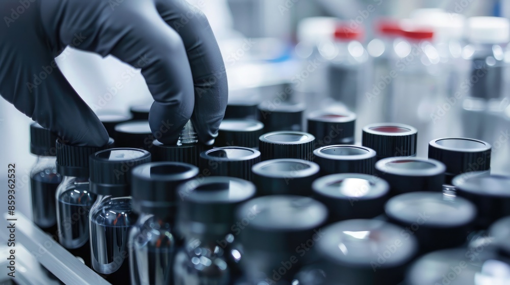 Intricate process of battery cell insertion into casings captured in a ...