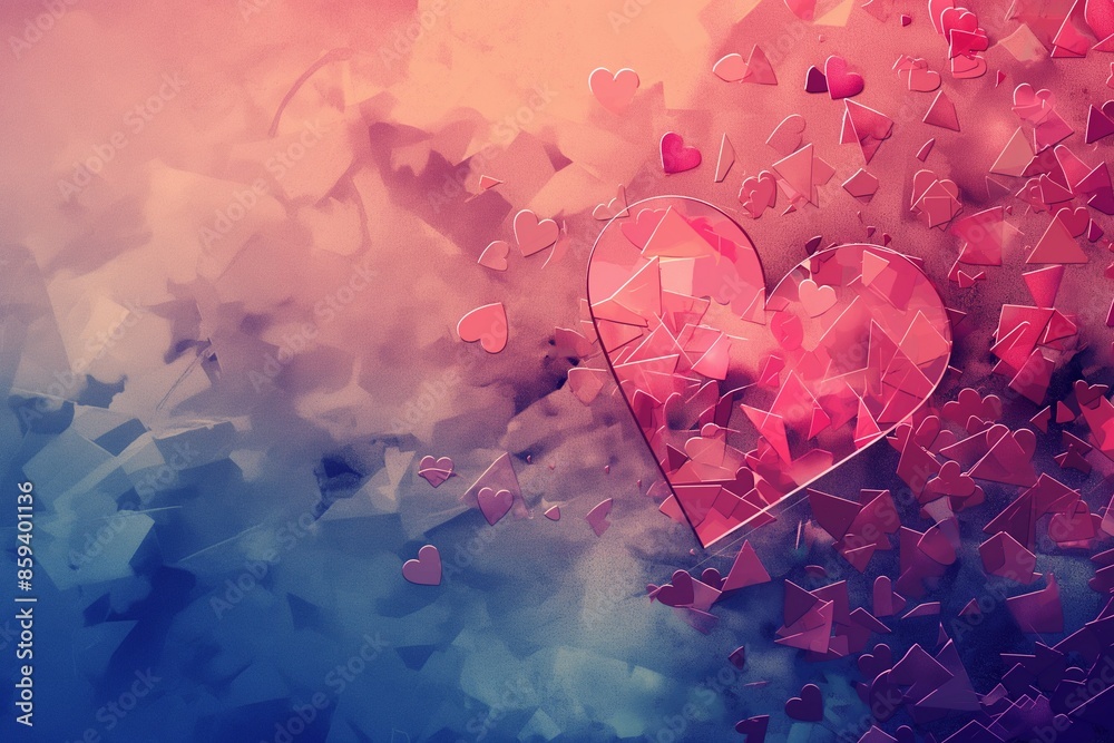 broken heart background, Beautiful Broken Heart Backgrounds for Your ...