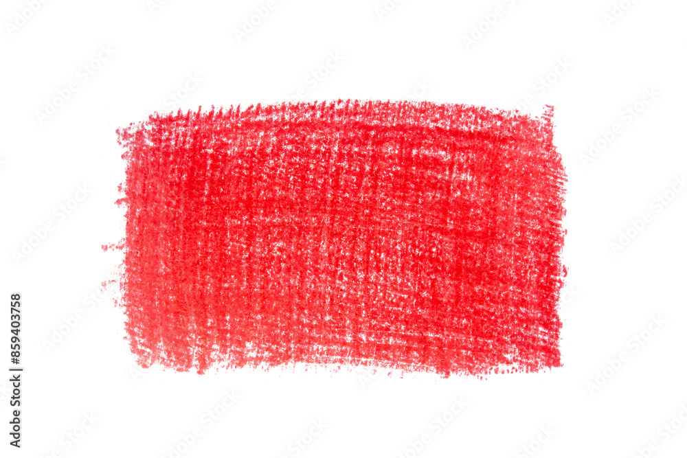 Red hand drawn crayon scribble isolated transparent background design ...