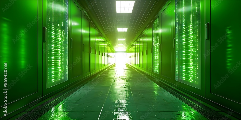 Green data centers integrate sustainable computing in the tech industry ...