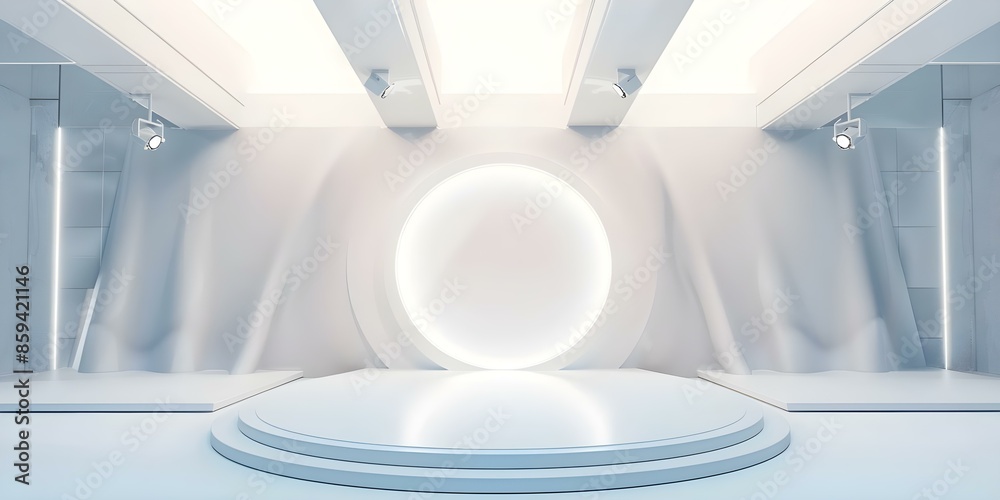 3D backdrop banner for trade show displays. Concept Trade Show Displays ...