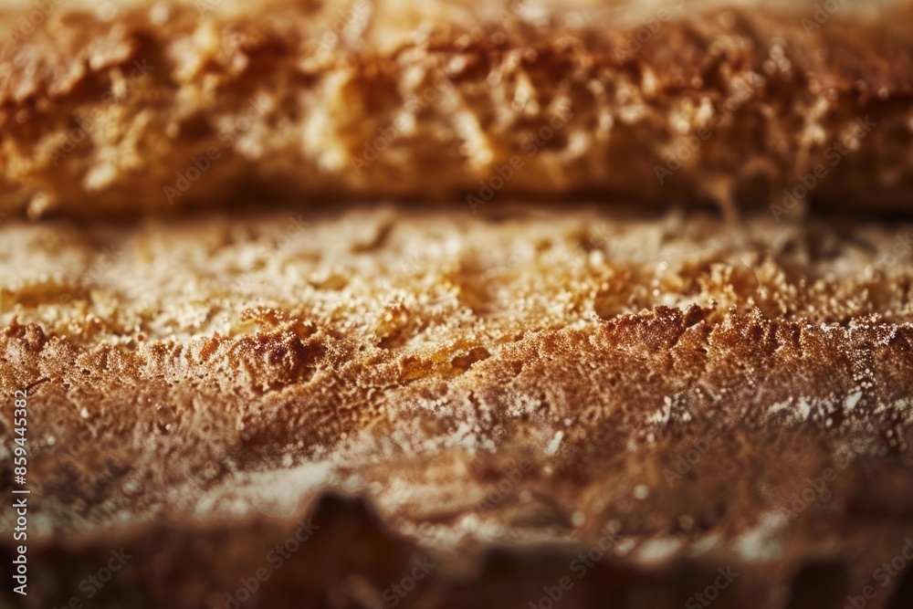 Baked goods texture showing subtle changes in texture and color that ...