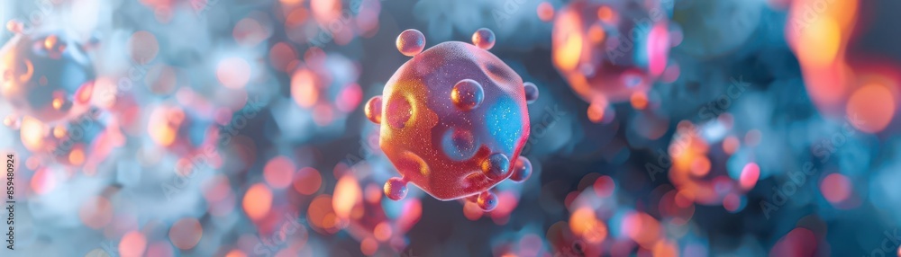 Atomic protons, fundamental atomic structure, top view, source of ...