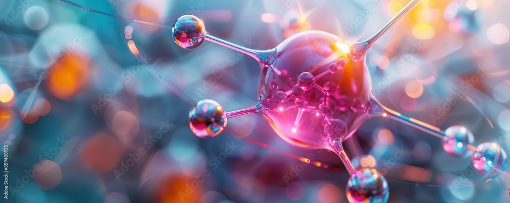 Atomic protons, fundamental atomic structure, top view, source of ...