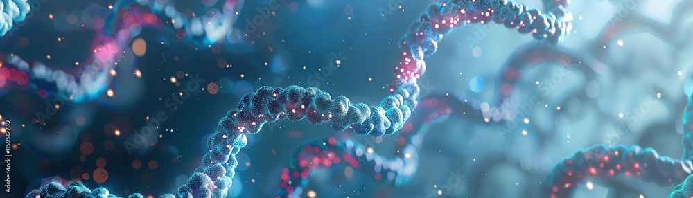 Mutations leading to genetic diversity, detailed cellular view ...