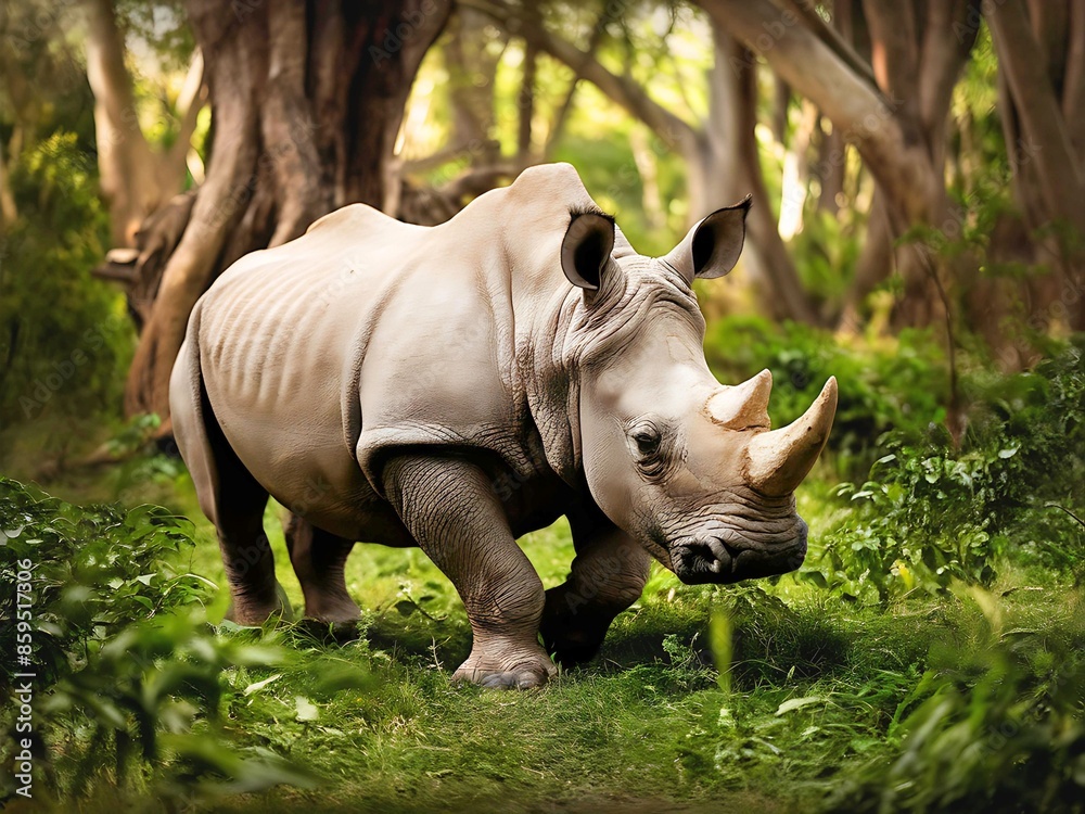 The Javan rhinoceros is one of the rarest and most elusive animals in ...