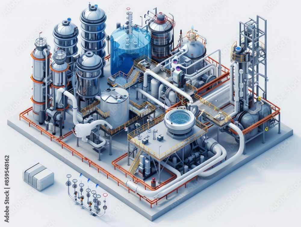 the process of membrane filtration, showing microfiltration ...
