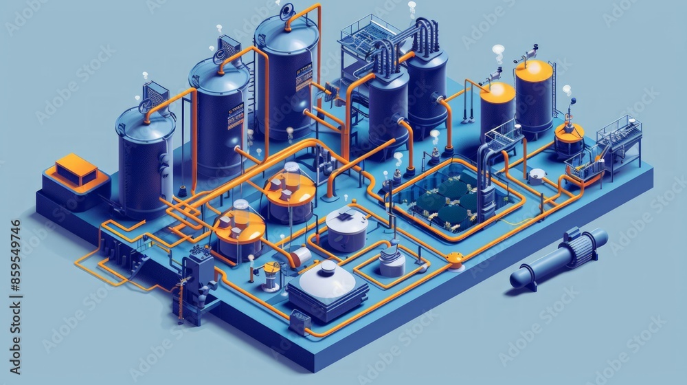 the process of membrane filtration, showing microfiltration ...