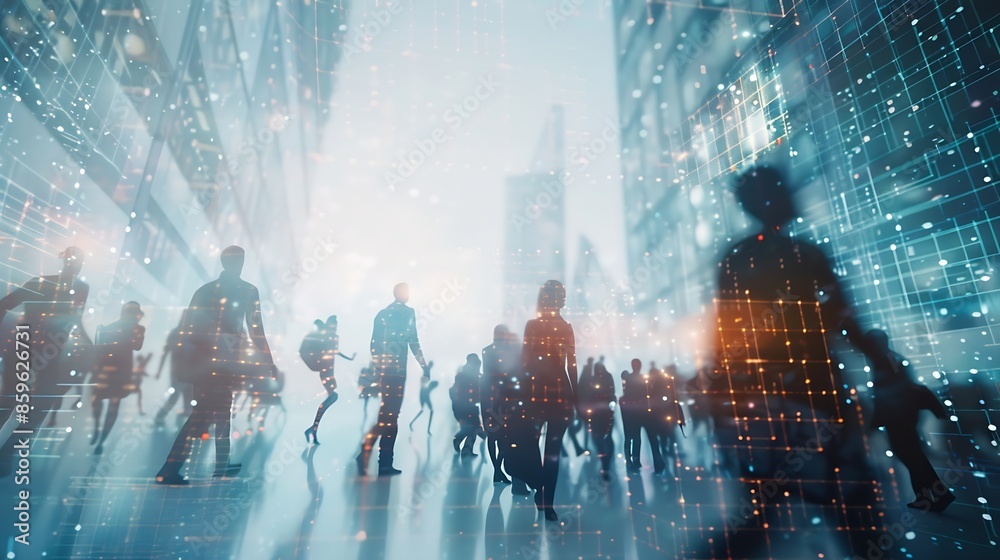 HR People analytics concept Transforming HR landscape to achieve ...