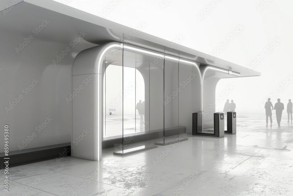 Conceptual design of a sleek, automated ticketing system for a ...