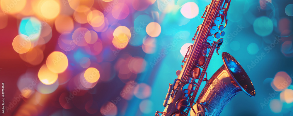 Smooth jazz music background with soft, gradient colors and a subtle ...