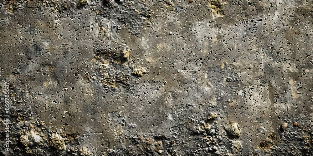 Rough Concrete: Close-Up Texture of Rough Concrete Surface, Displaying ...