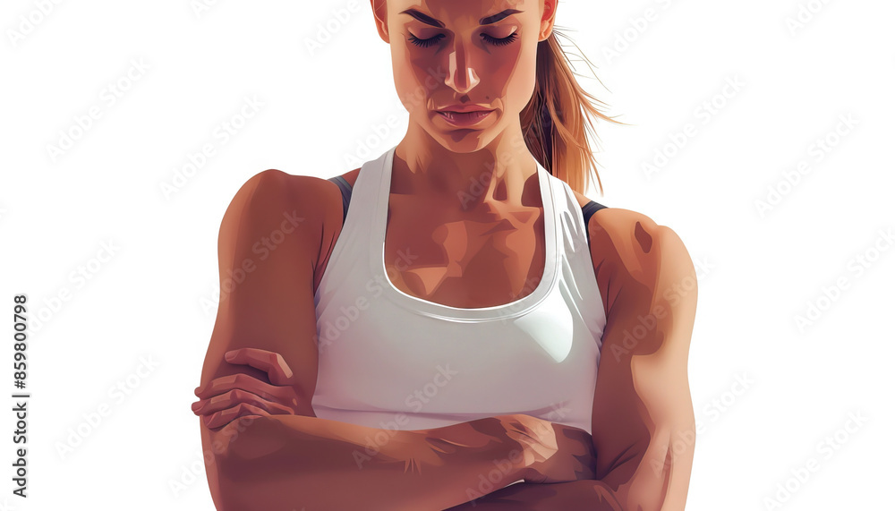 Muscular women are the foundation of physical prowess: Depict a strong ...