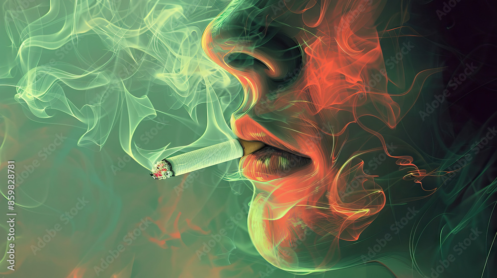 Smoking is the betrayal of health's trust: Illustrate a person's health ...