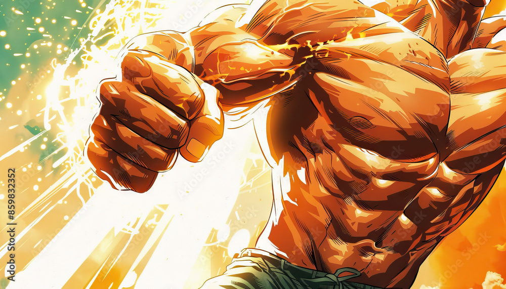 Power is the language of muscles: Picture a muscular person performing ...