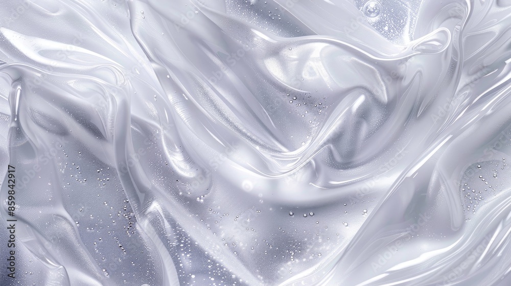 Clear liquid gel serum consistency Background of makeup and cosmetics ...