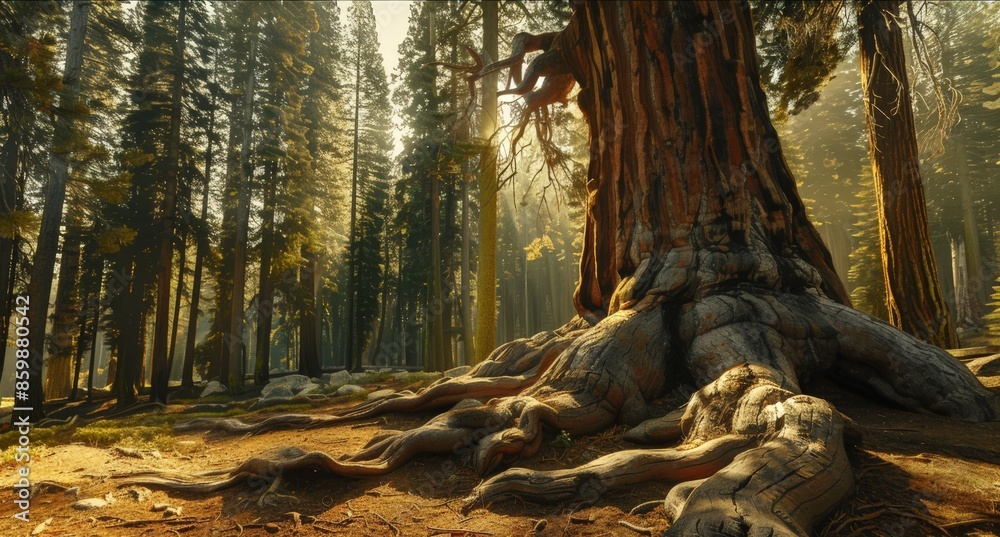Ancient forests, with their massive, centuries-old trees, tell stories ...
