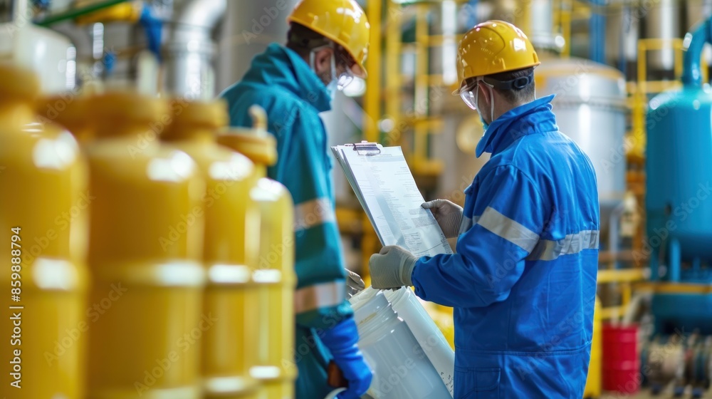 Safety Data Sheet (SDS) Review Stock Photo | Adobe Stock