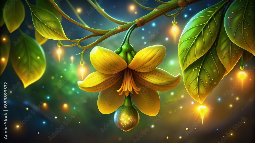 of Kani Konna flower, Cassia fistula, for Vishu festival celebration in ...