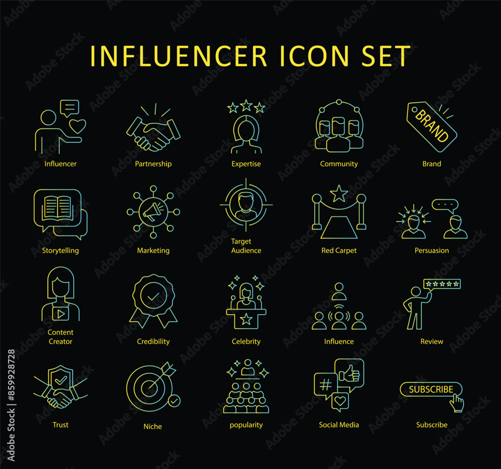 Ultimate Influencer Icons: From Brand to Social Media and Everything In ...