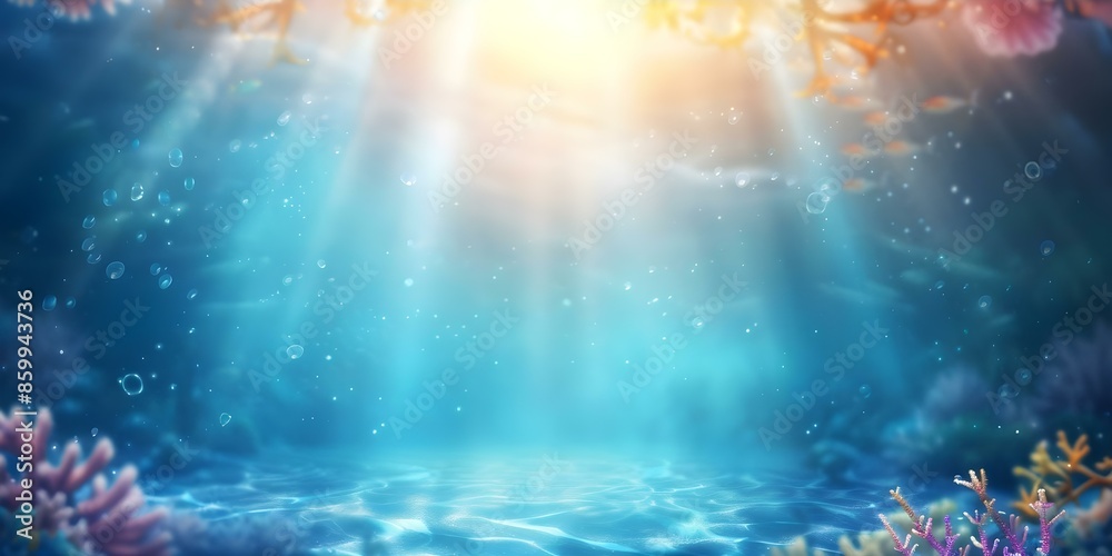 Discover the expansive undersea realm filled with mythical creatures ...
